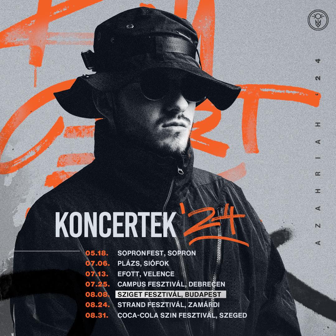 Azahriah Lights Up Budapest with Spectacular Three-Night Concert Run ...