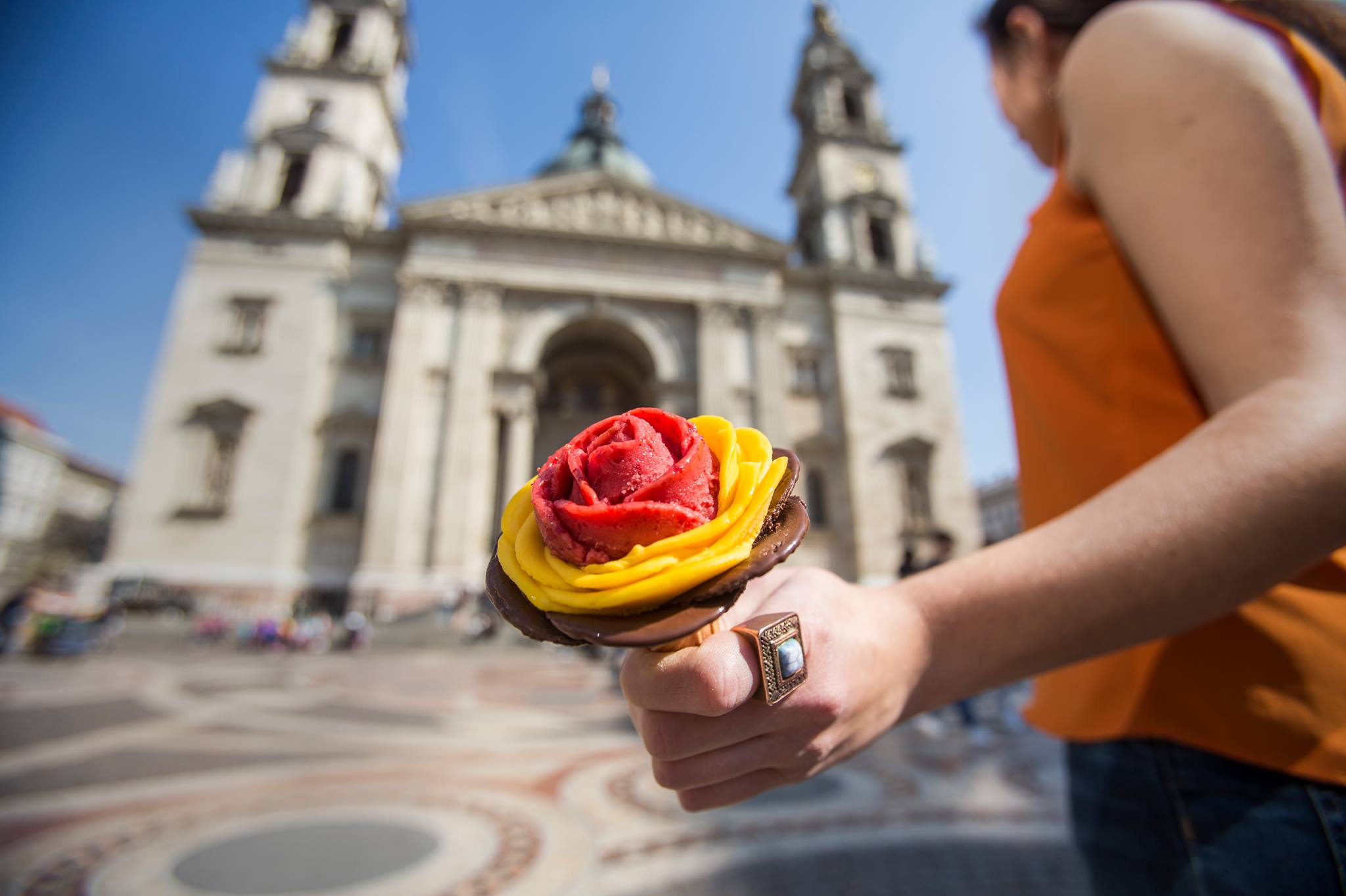 Stay Cool and Have Some Rose Ice Cream - BudAPPest
