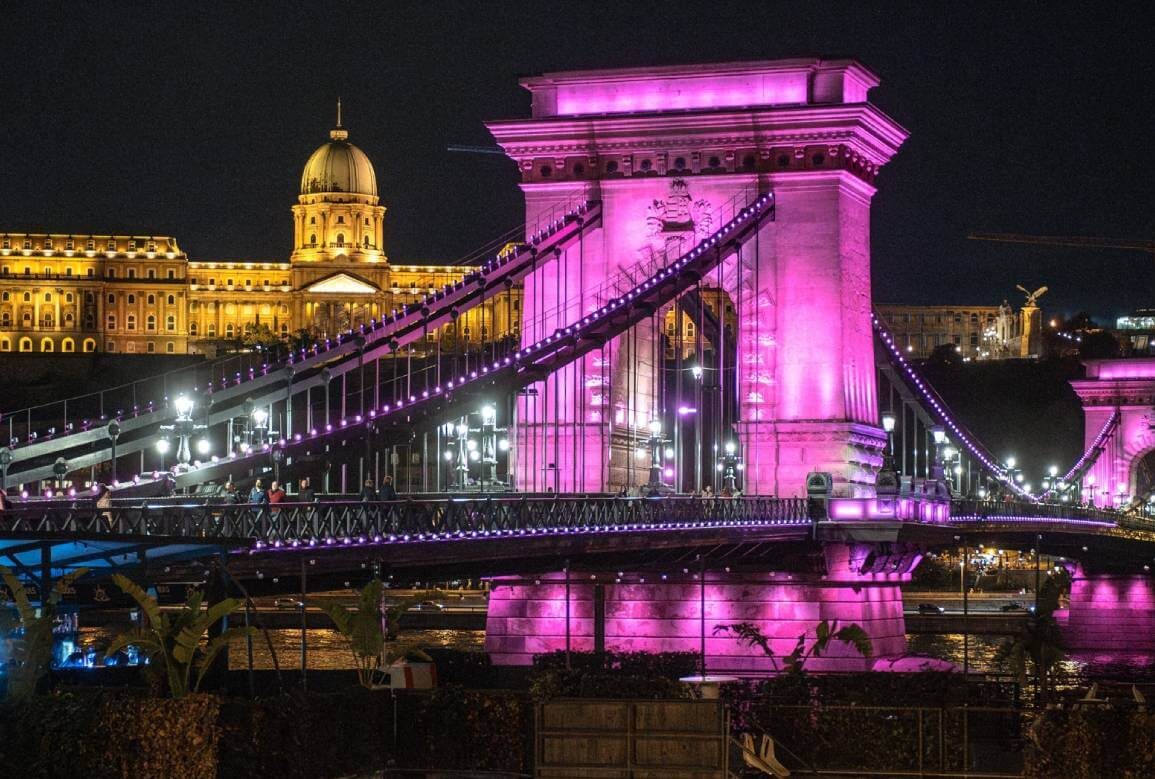 Budapest Turns Pink in October to Raise Awareness for Breast Cancer ...