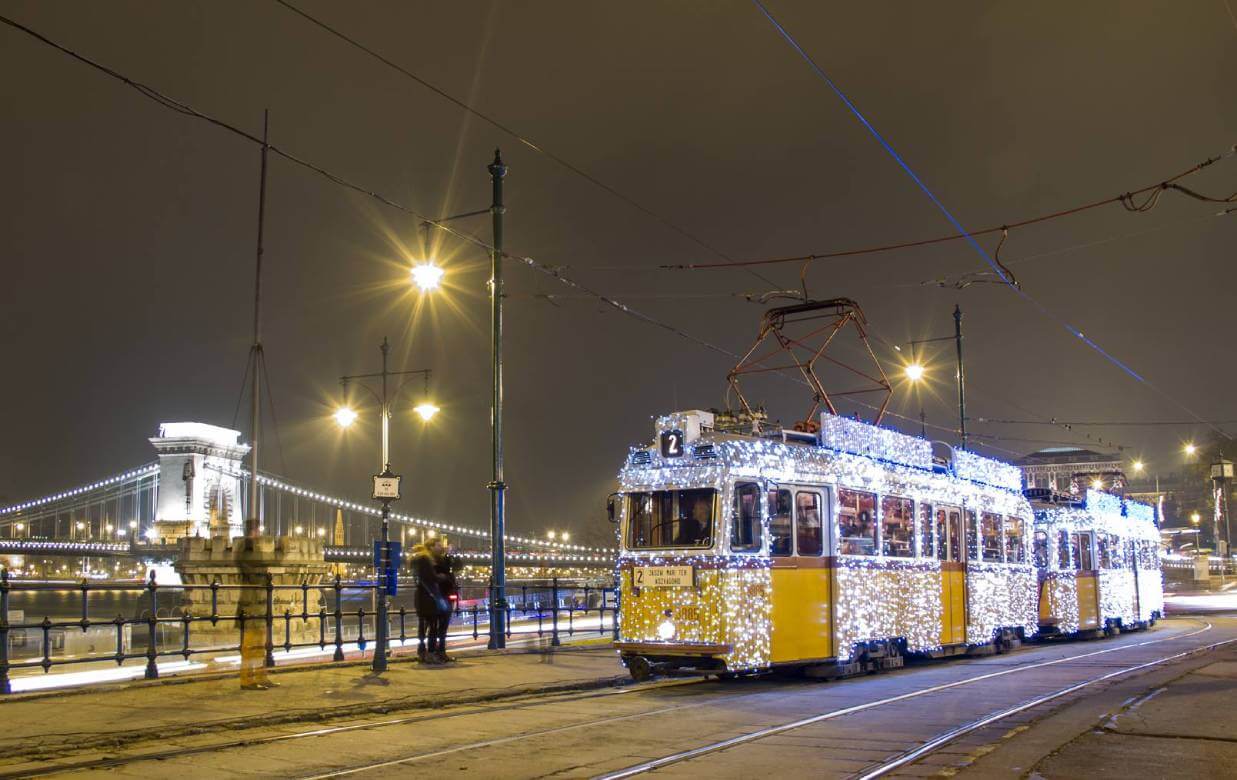Light Trams Bring Magic To Budapest During the Winter Holidays - BudAPPest